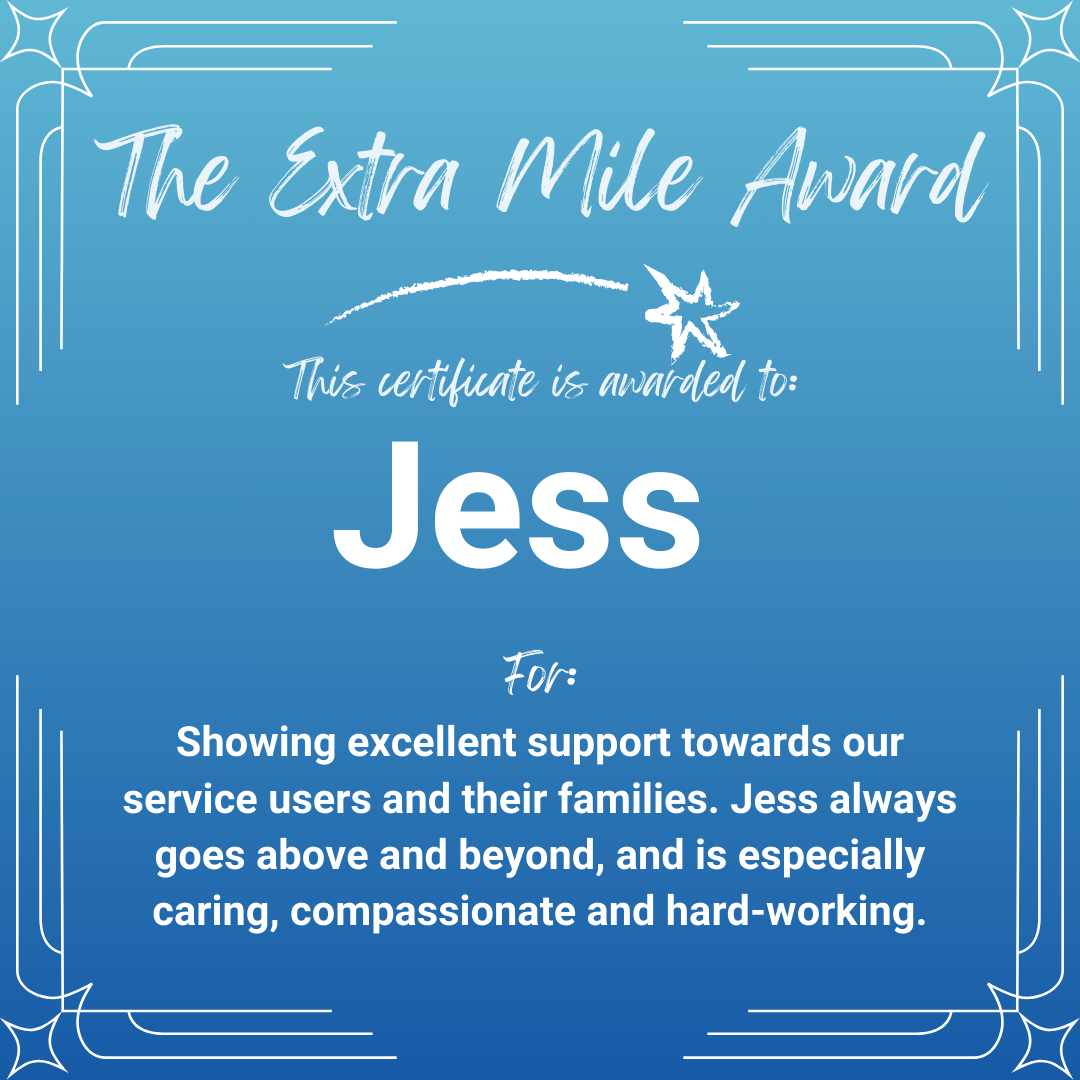 The Extra Mile Award- January 2024 - Broomfield Care